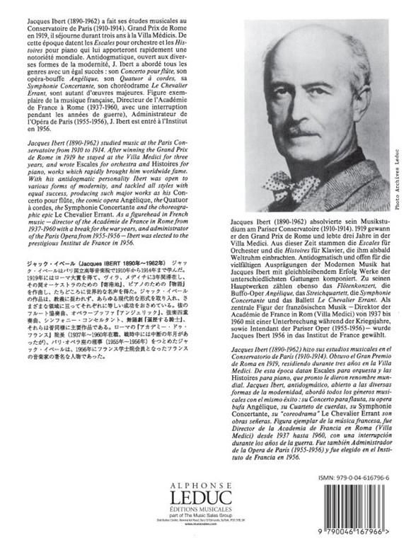 Jacques Ibert Piano Sheet Music » Buy Sheet Music Online