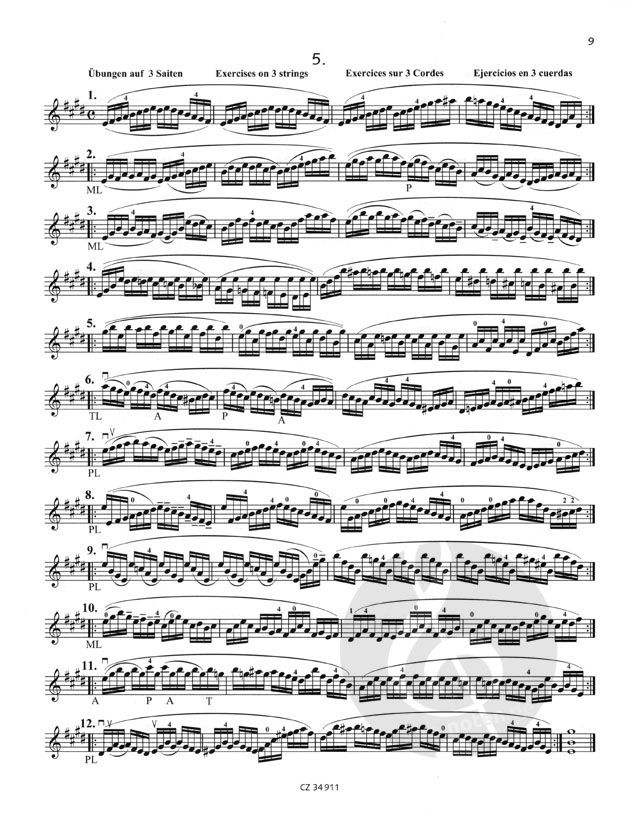 School of Violin Technique 1 by Henry Schradieck » all-sheetmusic.com