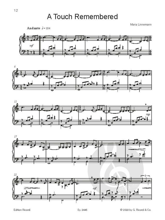 Maria Linnemann Sheet Music | all-sheetmusic.com