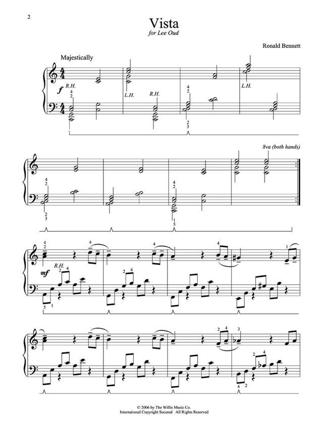 Ronald Bennett Piano Sheet Music » Buy Sheet Music Online
