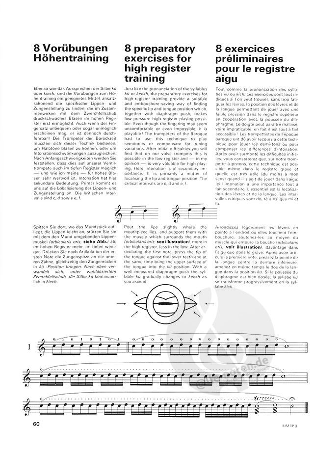 ASA Method by Rolf Quinque » Sheet Music for Trumpet