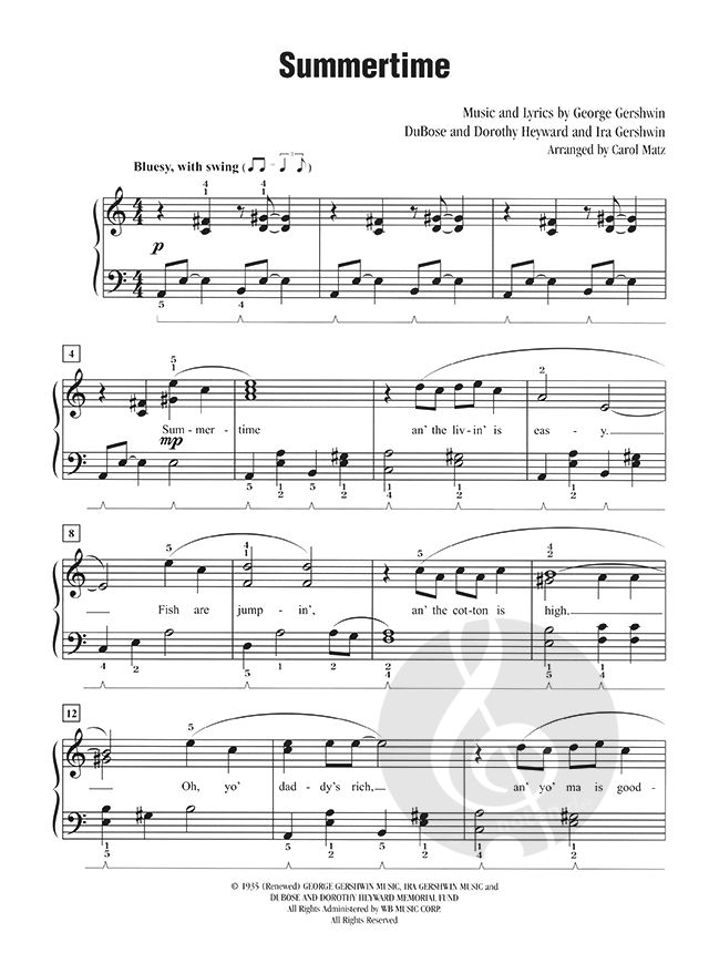 George Gershwin Piano Sheet Music » Buy Sheet Music Online