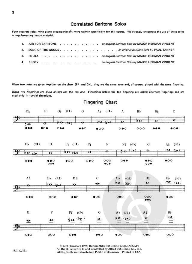 Baritone Horn Methods » Buy Sheet Music Online