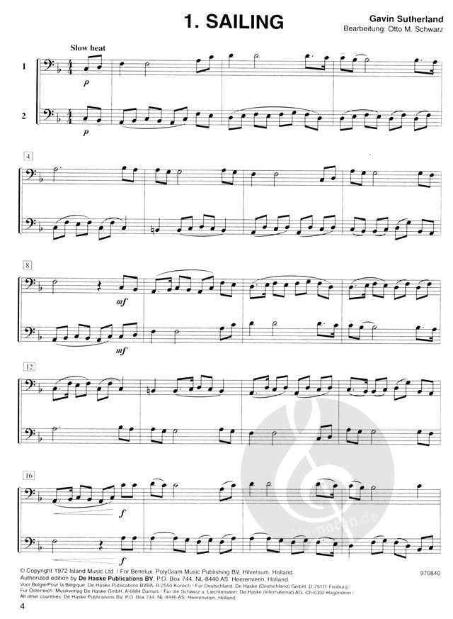 De Haske Trombone Sheet Music » Buy Sheet Music Online