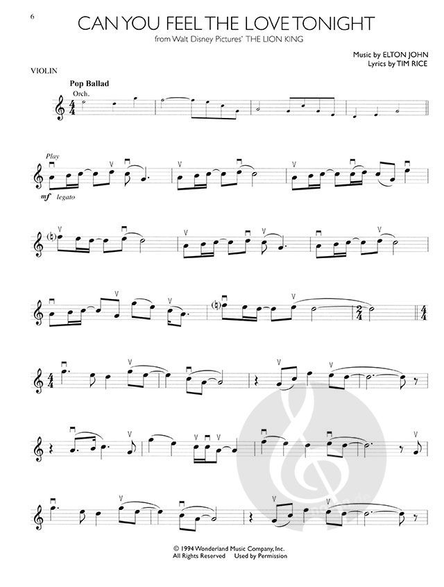 Disney Violin Sheet Music Free Printable