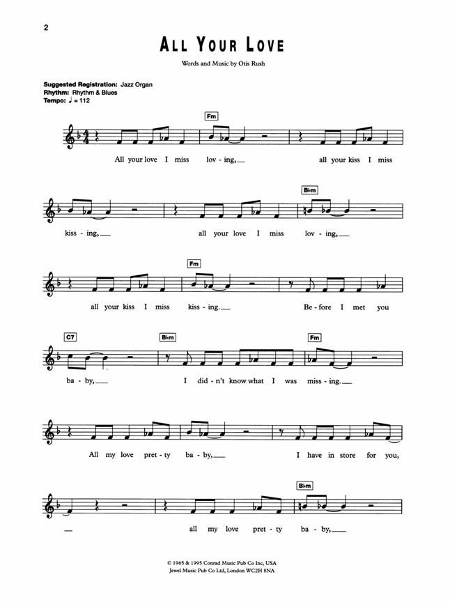 Easy Keyboard Library: Blues » all-sheetmusic.com