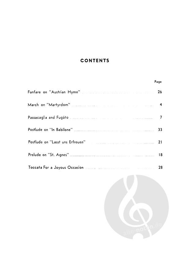 Gordon Young Organ Sheet Music » Buy Sheet Music Online