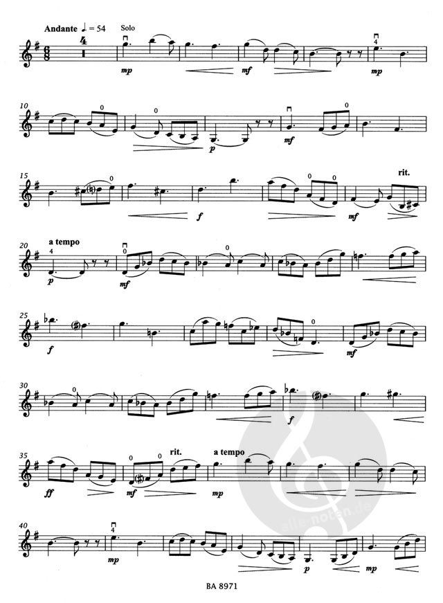 Oskar Rieding Sheet Music for Violin » Buy Online