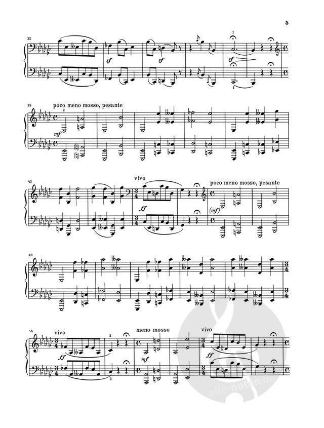 Modest Petrowitsch Mussorgski Piano Sheet Music