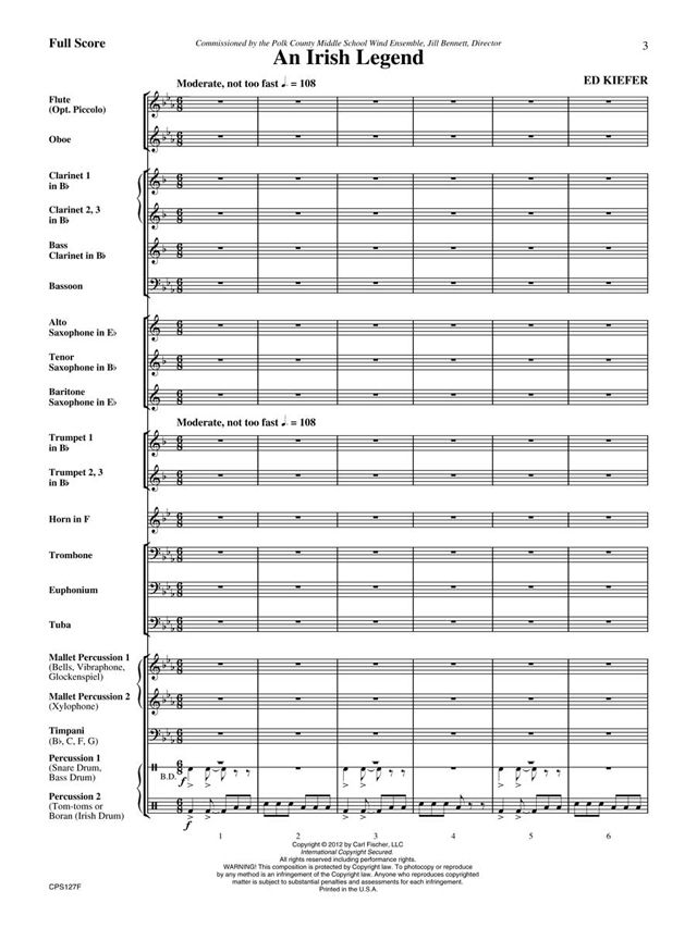 Ed Kiefer Sheet Music for Concert Band » Buy Online