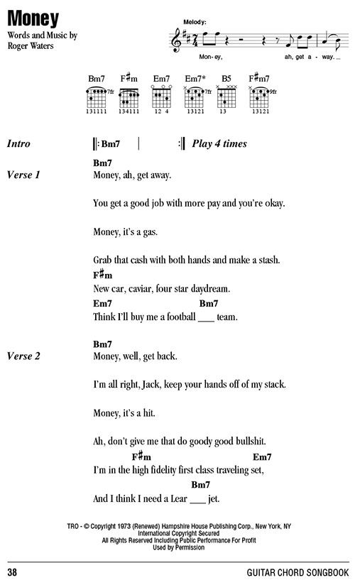 Pink Floyd Mother Guitar Chords
