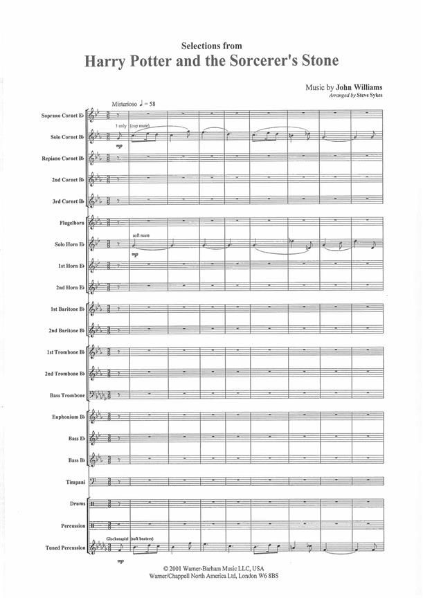 Harry Potter And The Sorcerer's Stone (John Williams) » Sheet Music for ...