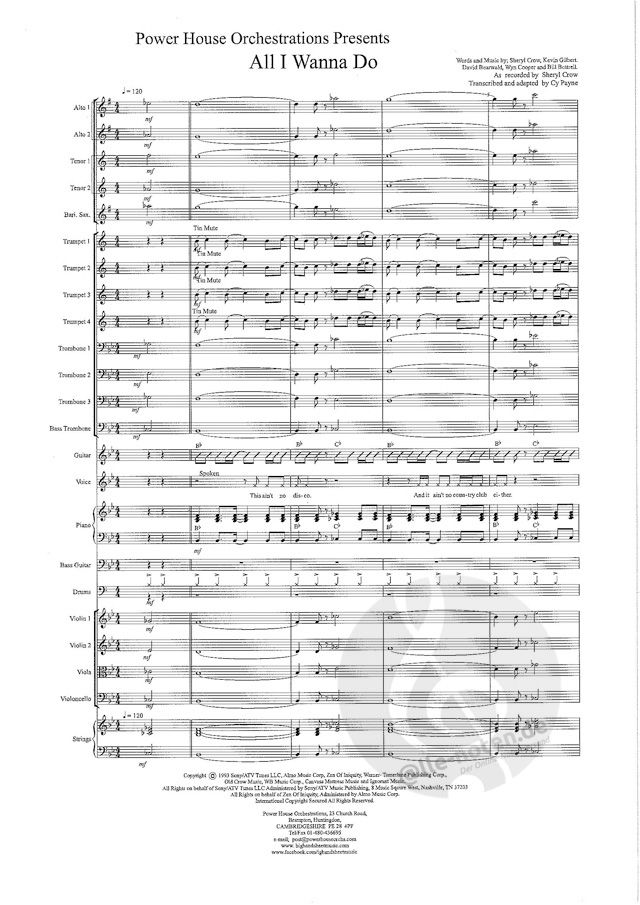 Pop Sheet Music for Combo » Buy Sheet Music Online