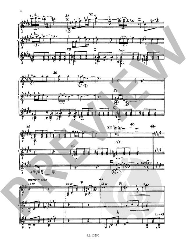 Granada by Isaac Albeniz » Sheet Music for Guitar - RL10200